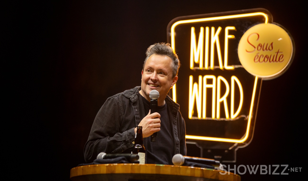 Mike Ward révèle une information sur sa nouvelle conjointe à Sous écoute et le public réagit ...