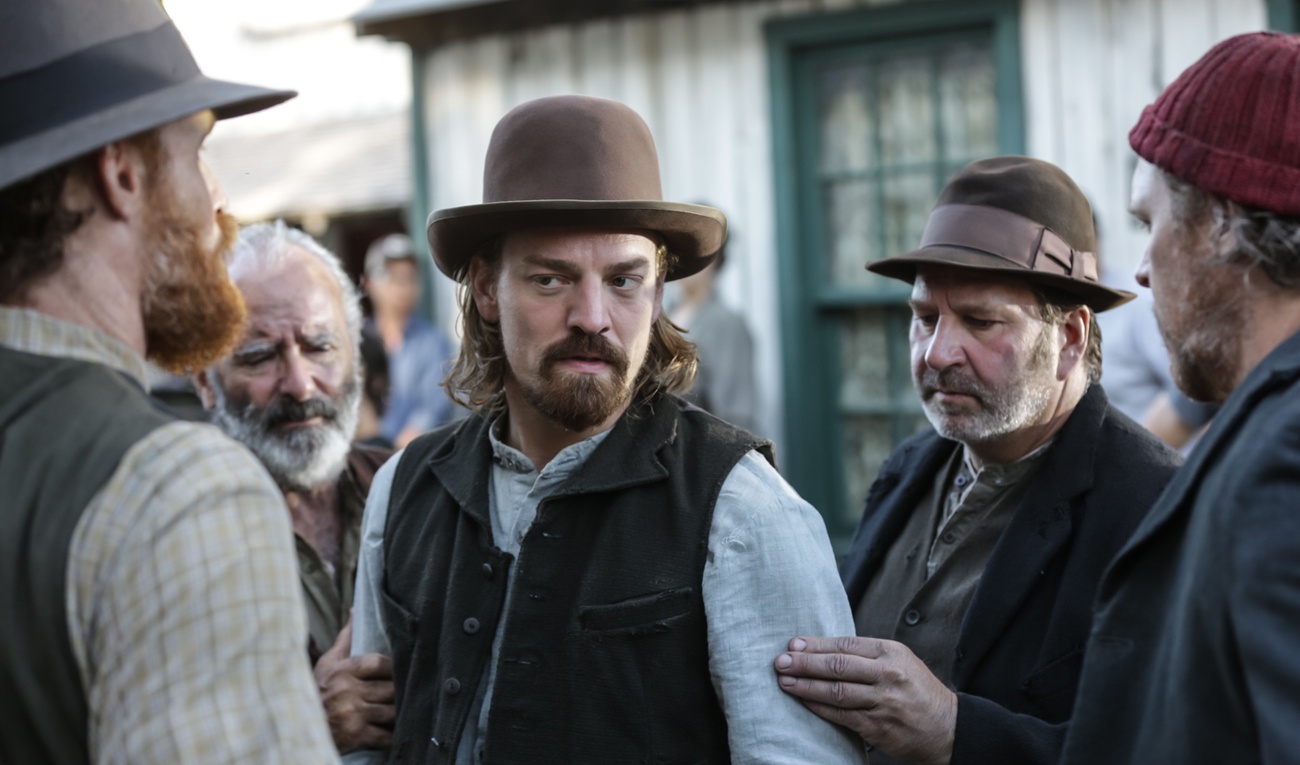 Visite du plateau de la 2e saison de la série Les pays d'en haut